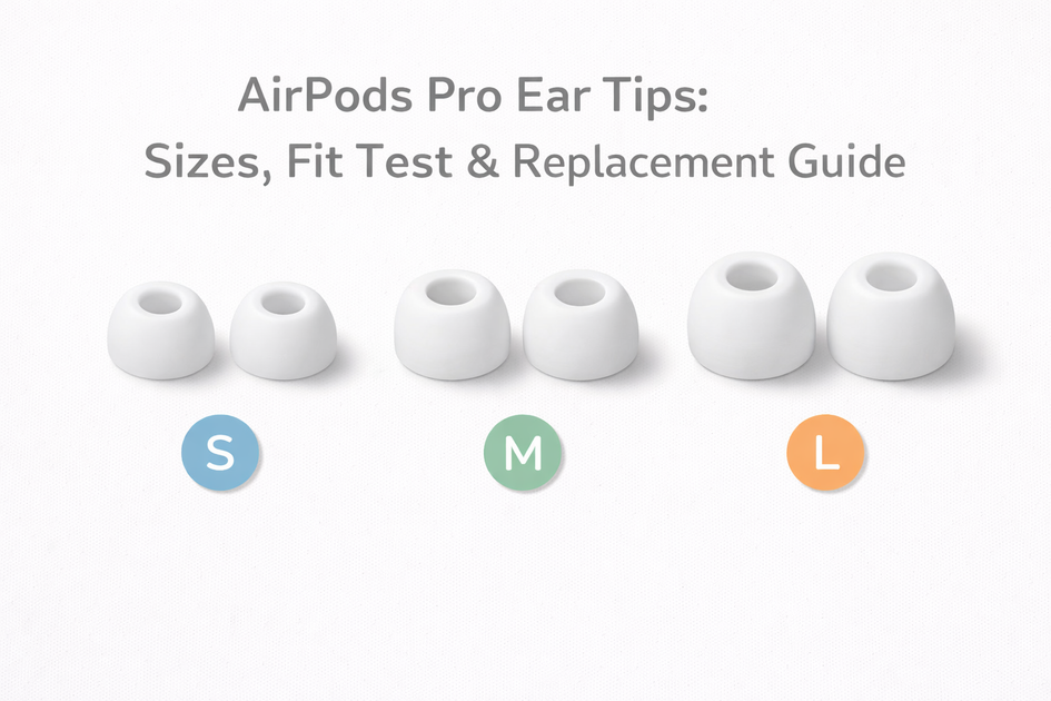 AirPods Pro Ear Tips: Sizes, Fit Test & Replacement Guide (2026 ...
